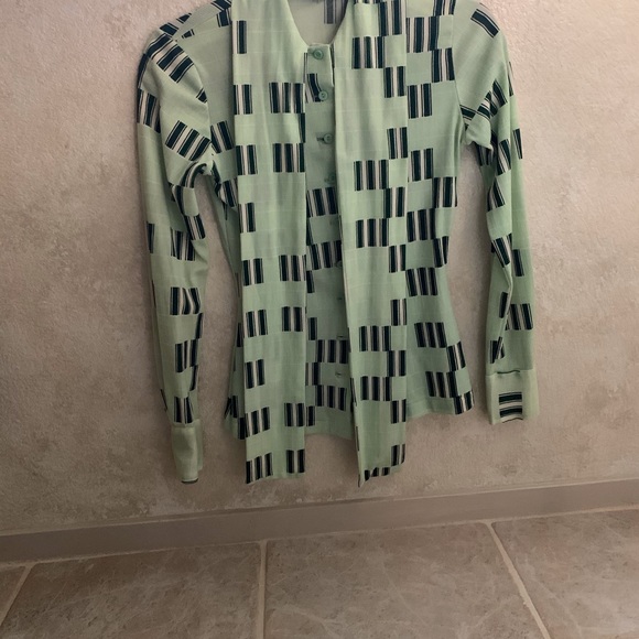 HUK A POO | Tops | Vintage 7s Huk A Poo Bow Collar Shirt | Poshmark